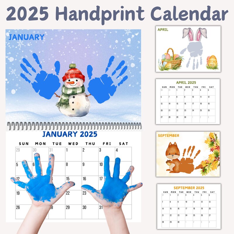 Kids Handprints - Etsy