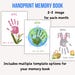 Handprint Art Keepsake: 12-month Memory Book (PDF Download A4/letter ...