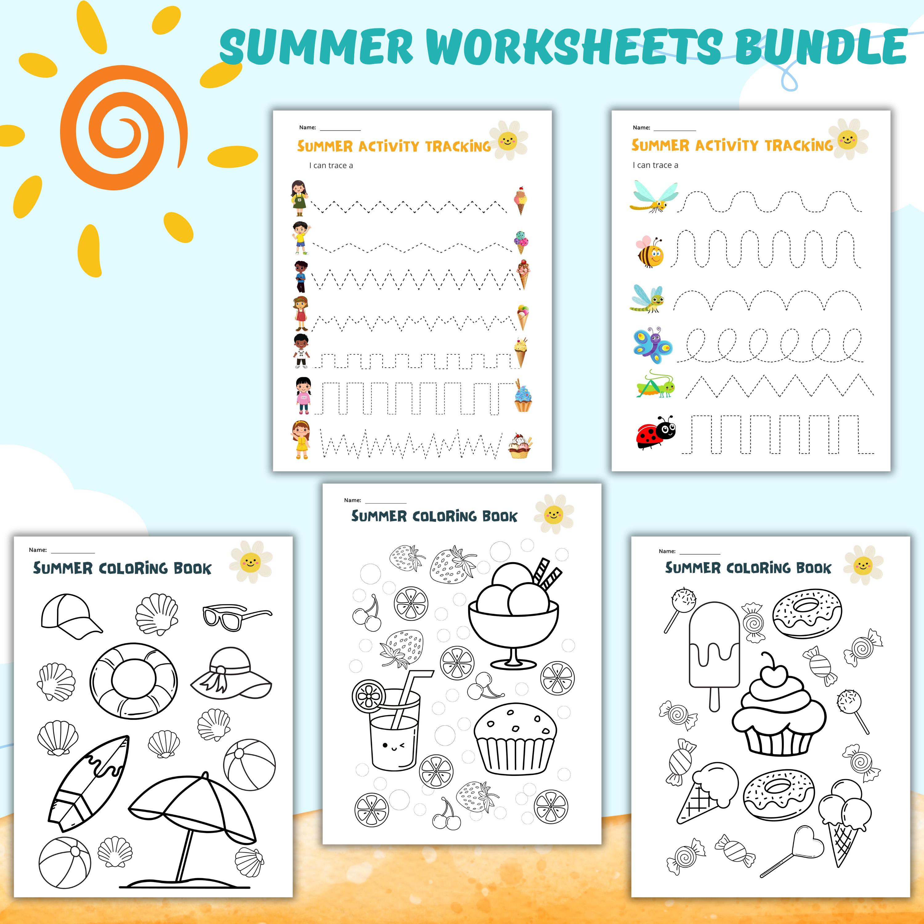 Summer Games & Activities for Kids – Printable Fun for Kindergarten and ...
