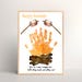 Campfire Handprint Art: Summer Kids Craft (digital Download) - Etsy