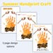 Campfire Handprint Art: Summer Kids Craft (digital Download) - Etsy