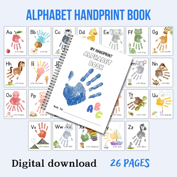 Alphabet Book - Etsy