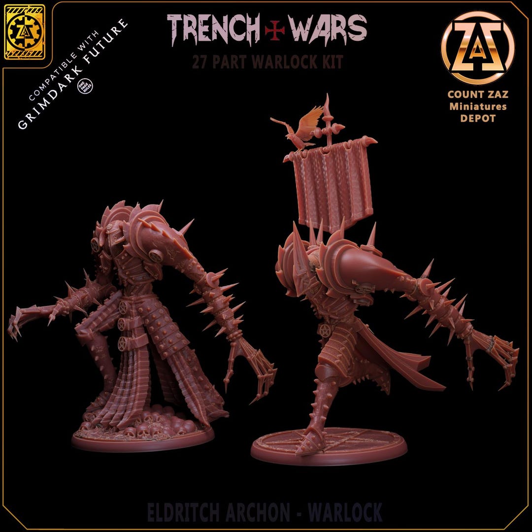 The Eldritch Archon - Warlock of Goetic Incantation ( TRENCH CRUSADE ...