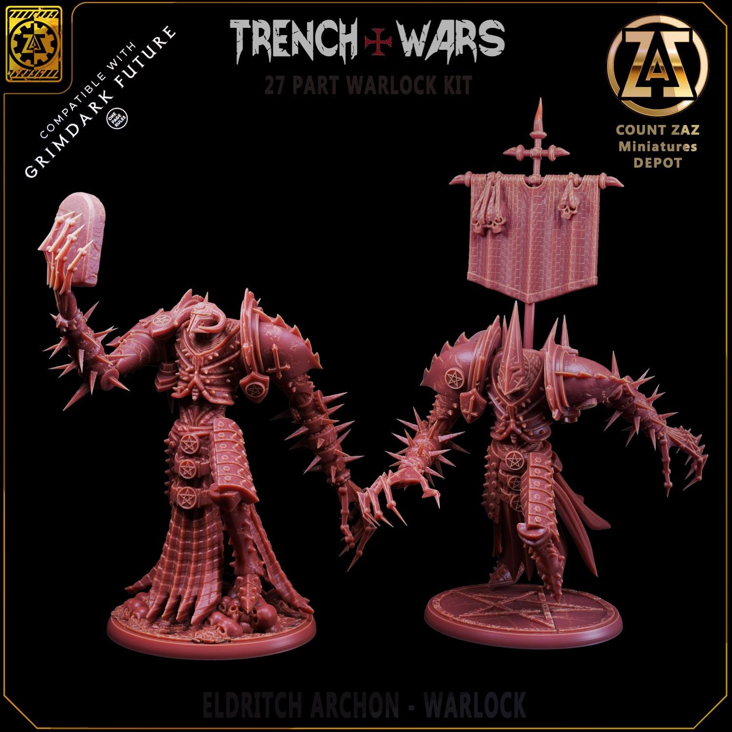The Eldritch Archon - Warlock of Goetic Incantation ( TRENCH CRUSADE ...