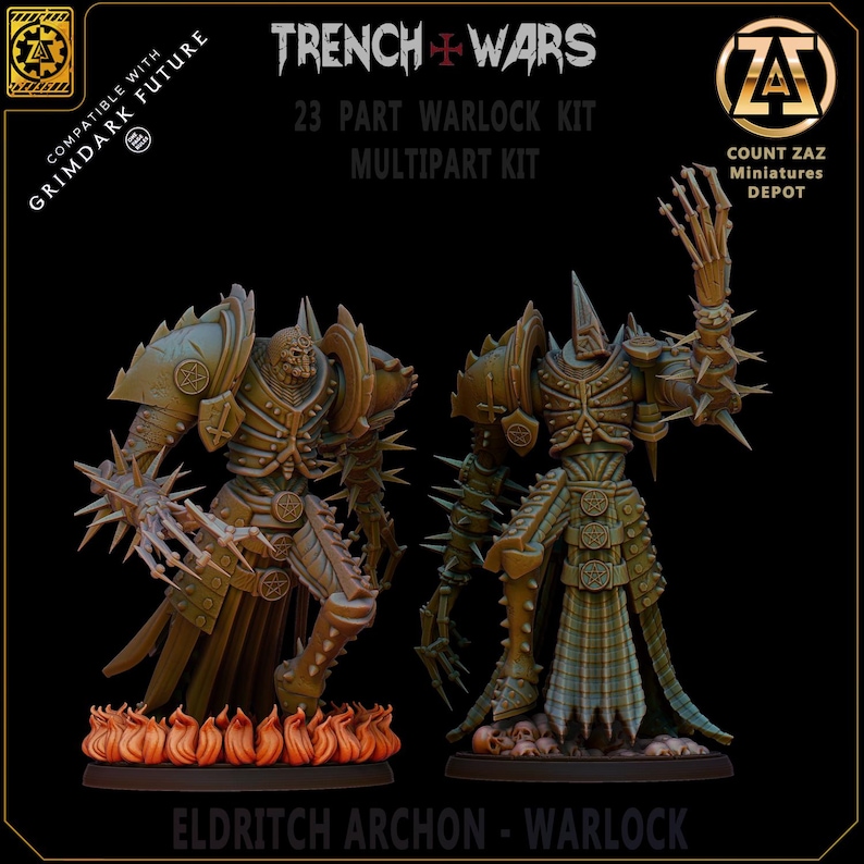 The Eldritch Archon - Warlock of Goetic Incantation ( TRENCH CRUSADE ...