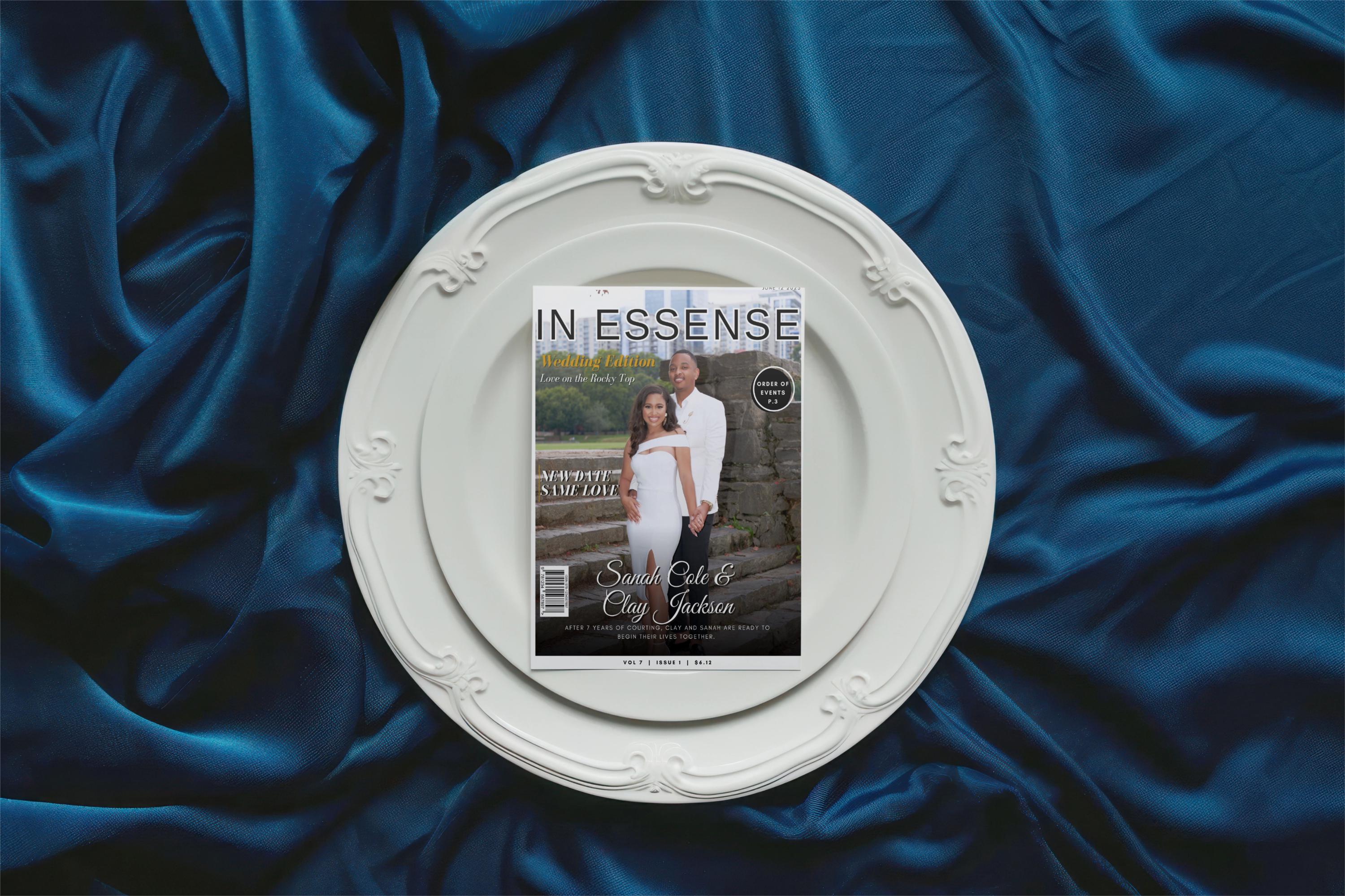 Wedding Magazine Template | Wedding Program Template | Infographic ...