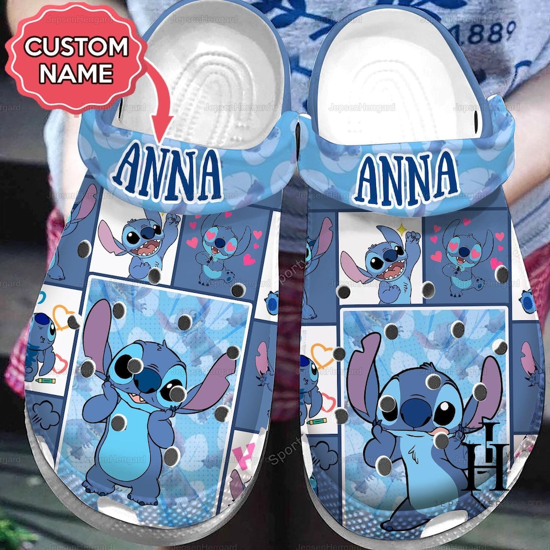 Custom Cute Stitch Shoes, Stitch Shoes for Men Women Kid, Stitch Shoes ...
