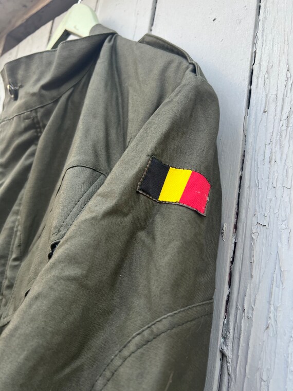 Belgian Army Seyntex Tactical Military 1989 Jacket G… - Gem