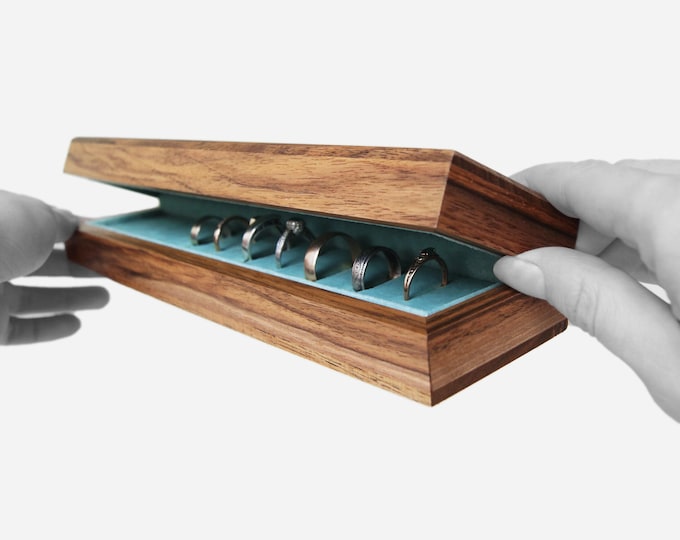 Hot Pink Ring Tray, Standing Jewelry Organization, Ring Holder Stand ...