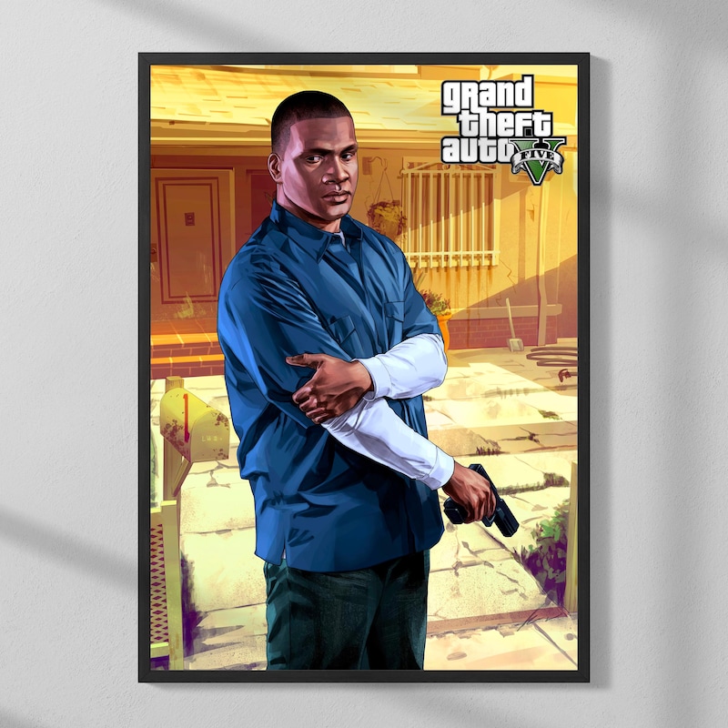 Gta 5 Poster - Etsy