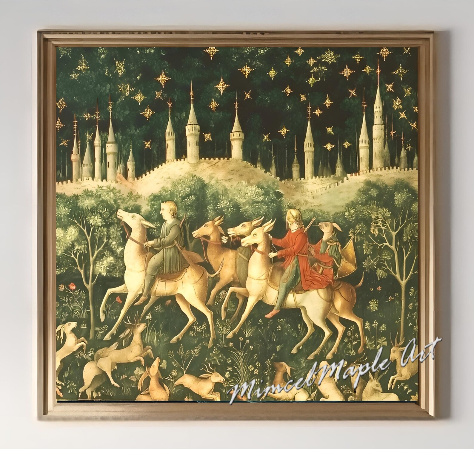 PRINTABLE ART - Medieval Nights - Various Sizes - Digital Art Download ...