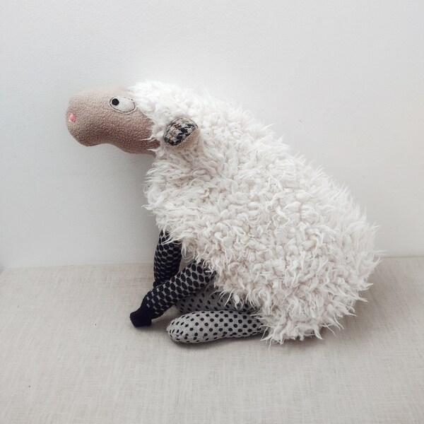 Stuffed Sheep - Etsy
