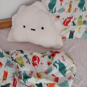 Large Dumpling Squishy Cushion, Hug Me Plush Dim Sum Soft Toy ...