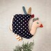 Dotty Bird Soft Toy With Long Legs, Big Stuffed Animal Travel Pillow ...
