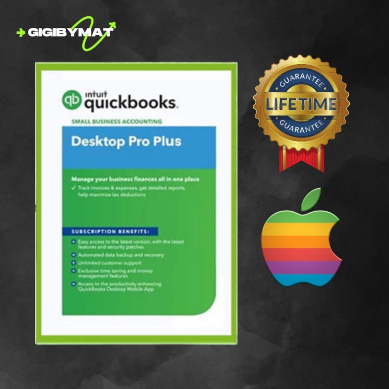 Intuit Quickbooks Plus Pro for Mac 2024 US Download Lifetime License ...