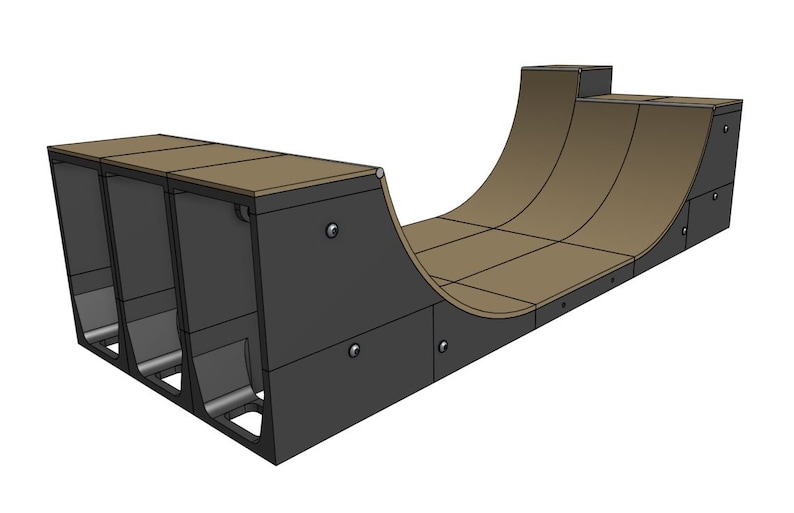 Fingerboard Mini Halfpipe - 3D Print Build Instructions - Etsy