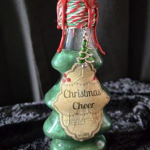 Christmas Cheer Potion Christmas Tree Sensory Bottle Christmas Potion ...