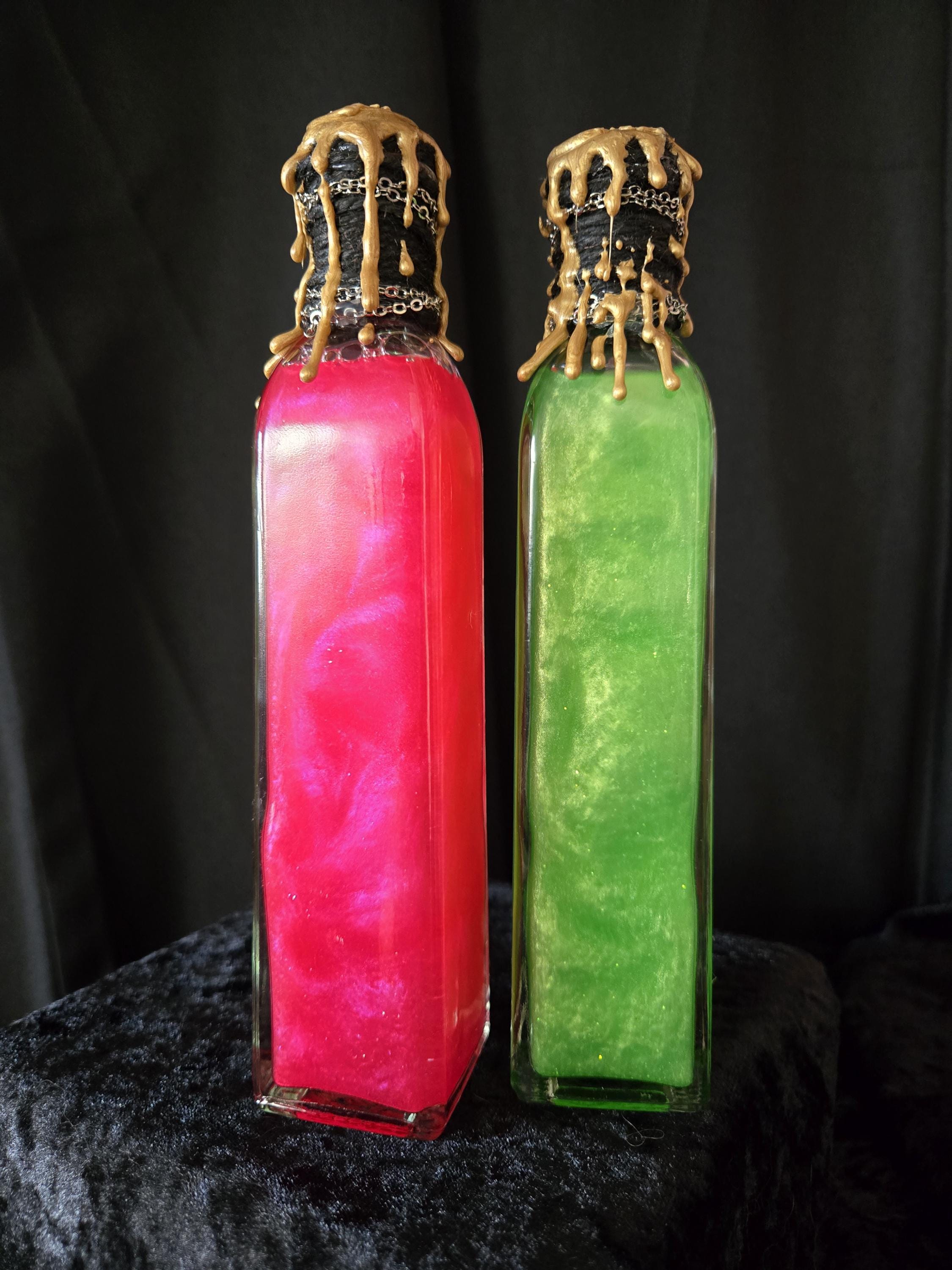 Pink Potion and Green Elixir Wicked Potions Potion Set Wicked Witch ...