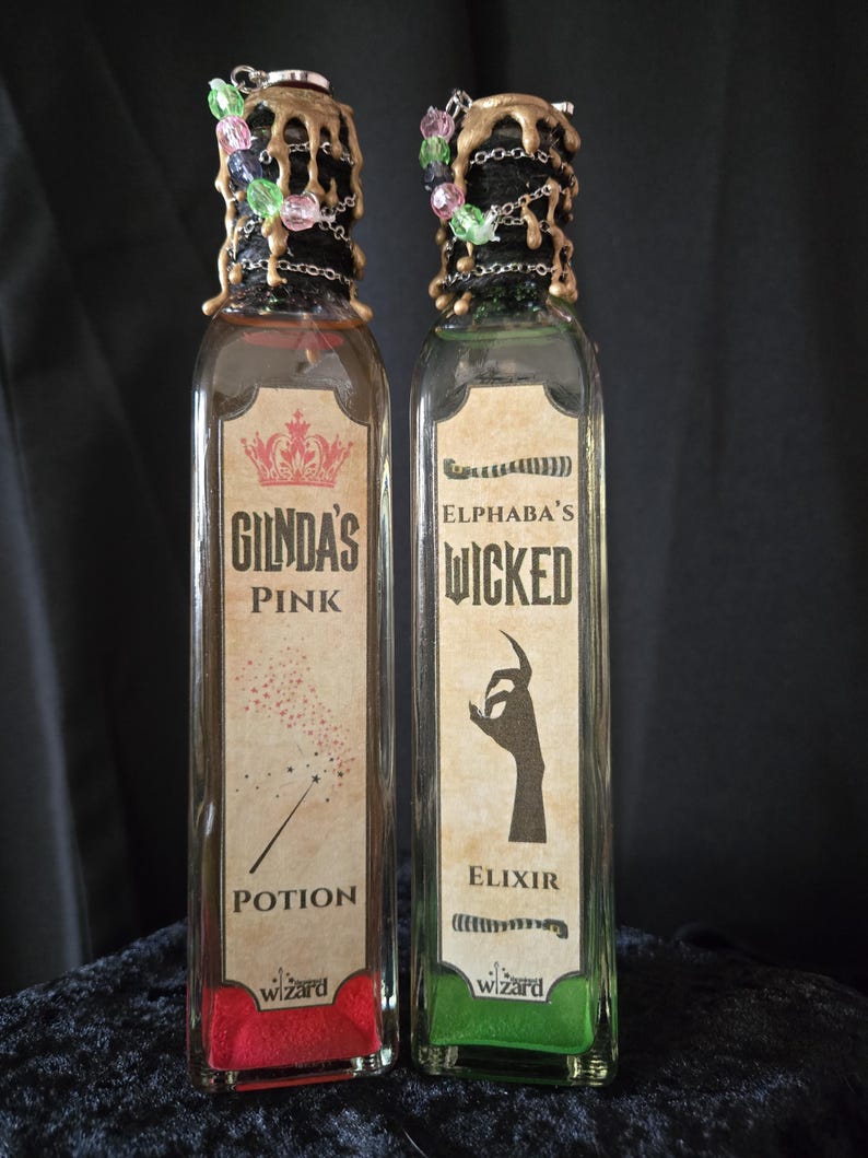 Pink Potion and Green Elixir Wicked Potions Potion Set Wicked Witch ...