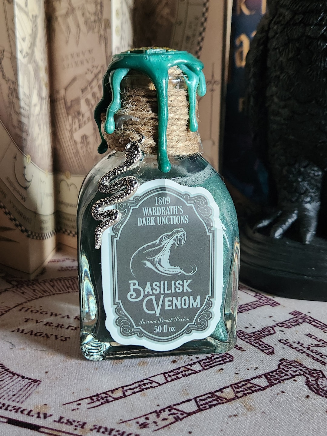 Basilisk Venom Snake Potion Potion Bottle - Etsy