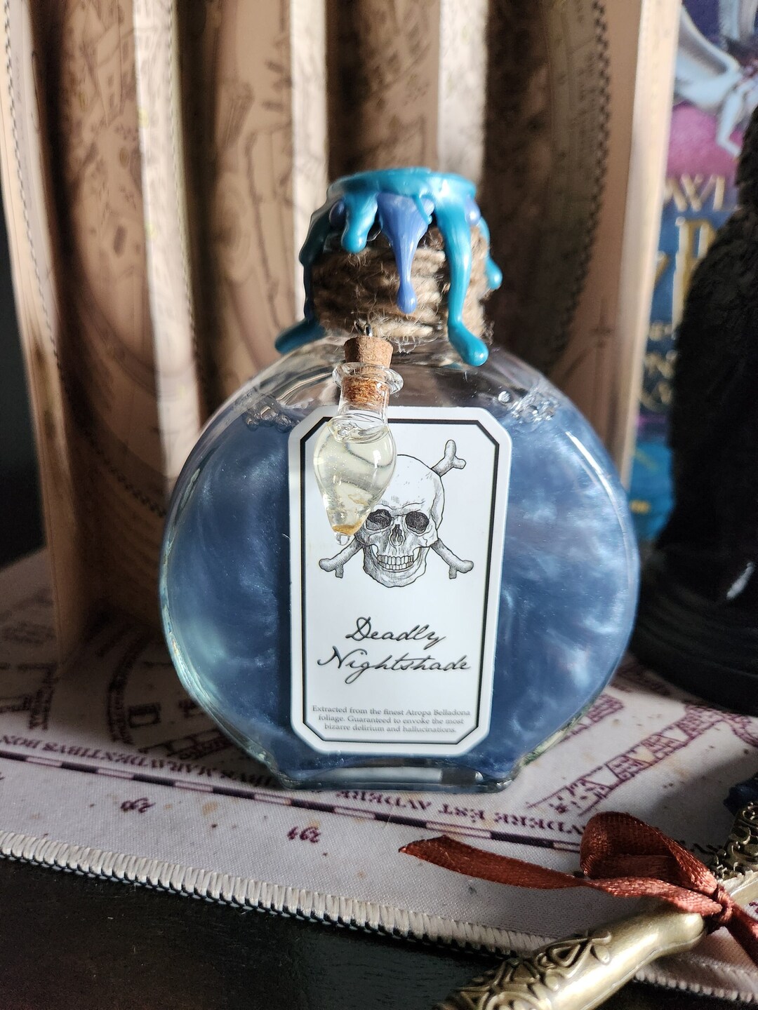Deadly Nightshade Potion Bottle - Etsy