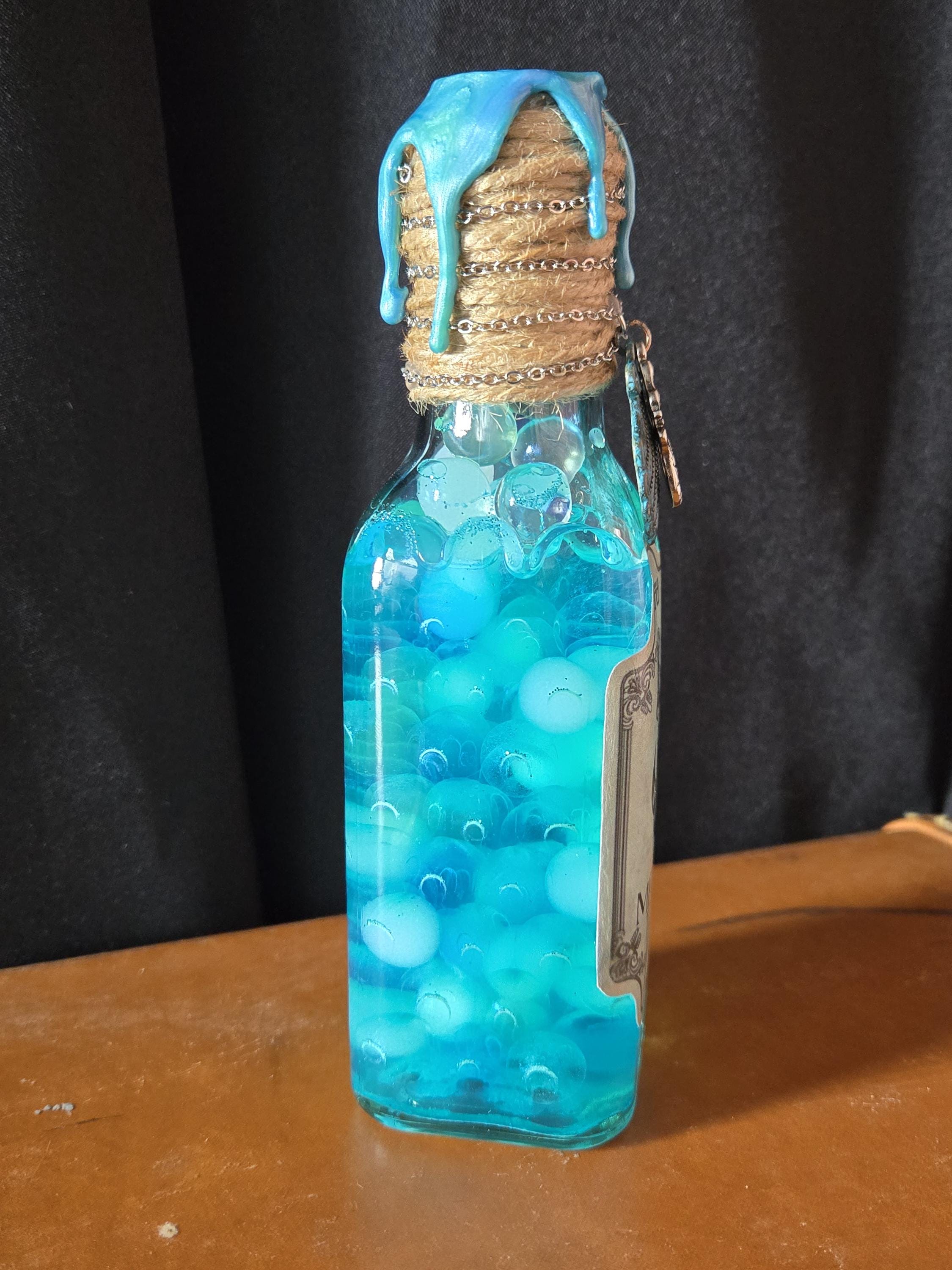 Mermaid Tears Potion Fantasy Potion Bottle Ocean Potion - Etsy