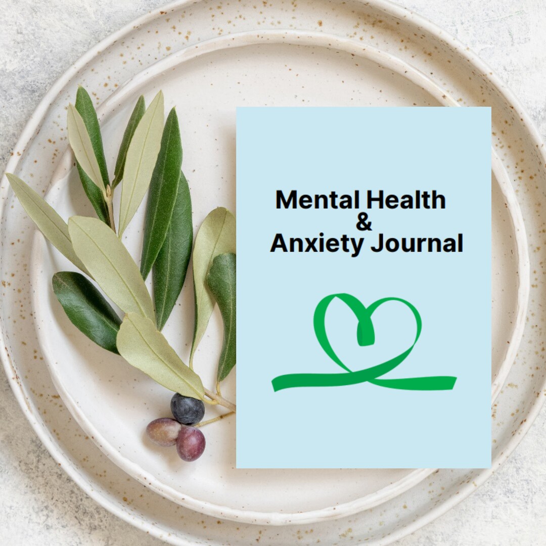 Digital Anxiety Journal Planner Mental Health Journal Coping With ...