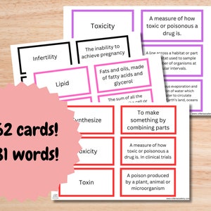 Biology Flashcards | GCSE Biology | Key Words | Revision Notes | Class ...