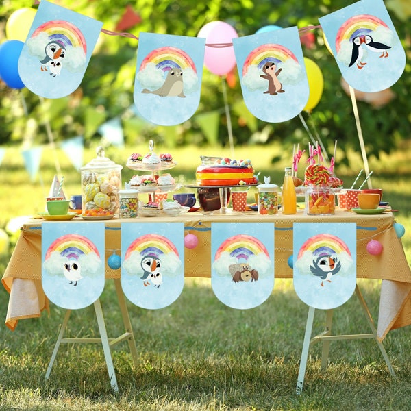 Puffin Rock Birthday - Etsy