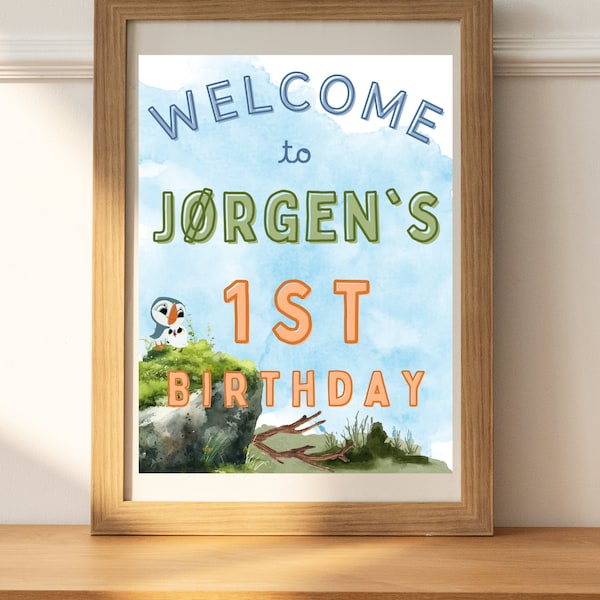 Puffin Rock Birthday - Etsy