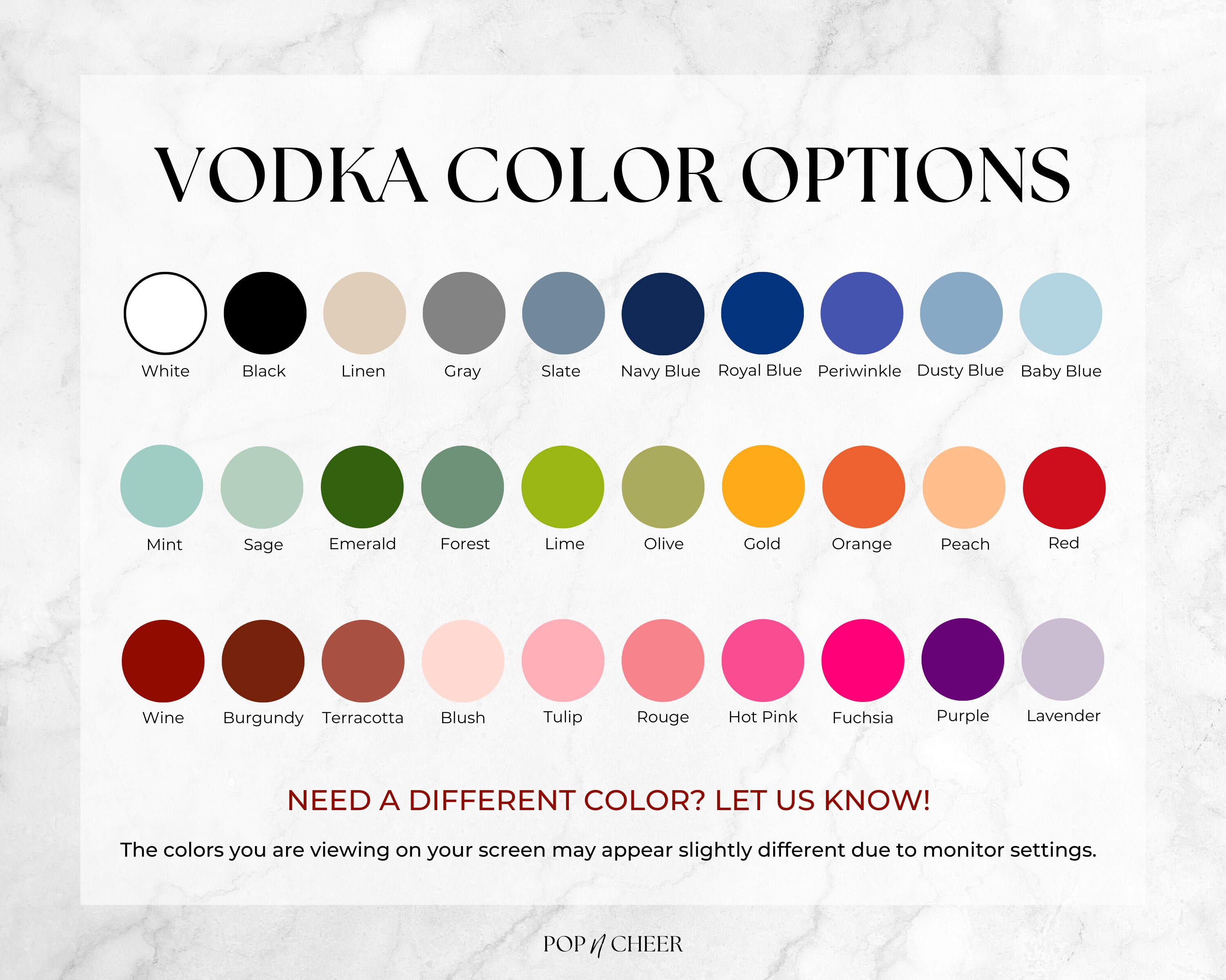 Custom Vodka Label, Birthday Vodka Label, Vodka Shot Label ...