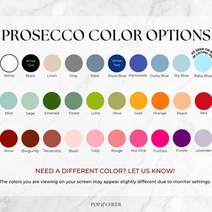 Digital Download Prosecco Label, Custom Prosecco Label, Champagne ...