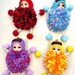 Fluffy Doll - Keychain. Handmade - Etsy