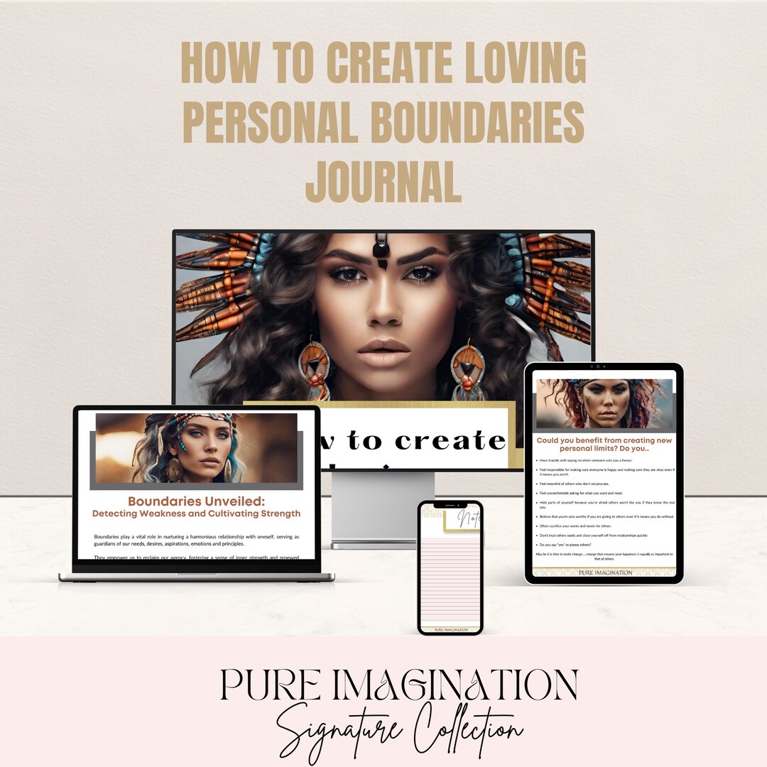 Unapologetic You – Personal Boundaries Journal for Strength & Self ...