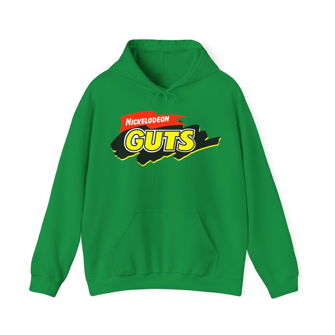 Nickelodeon Guts Hooded Sweatshirt - Etsy