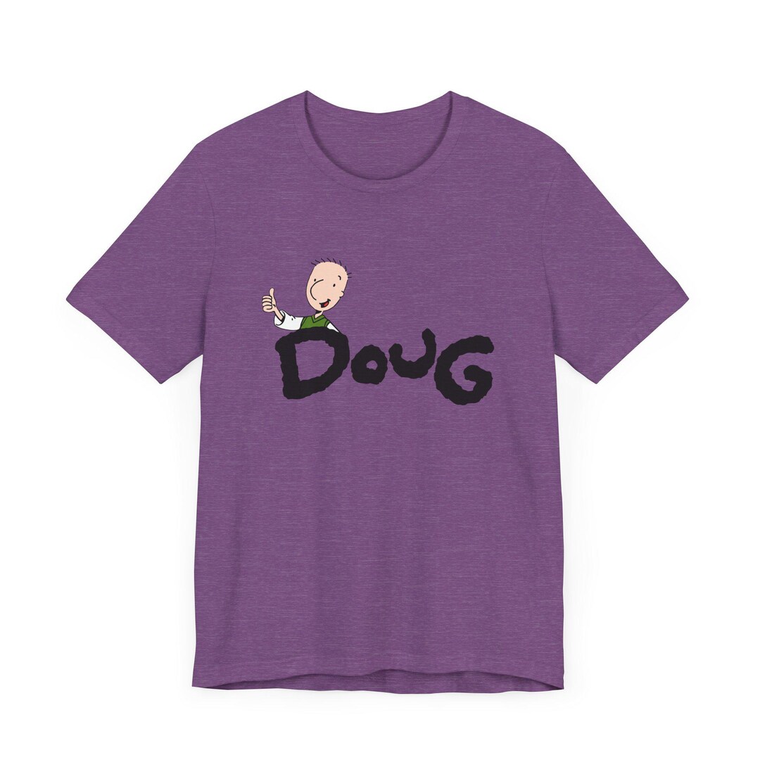 Vintage 90's Cartoon Doug Inspired Tshirt - Retro Nostalgia Tee - Etsy