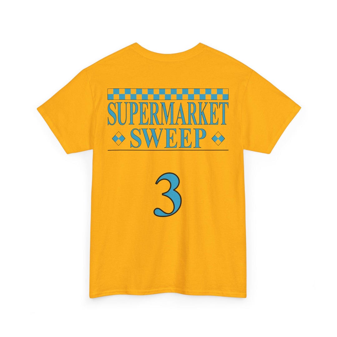 Supermarket Sweep Team 3 Yellow Short Sleeve Tee - Etsy