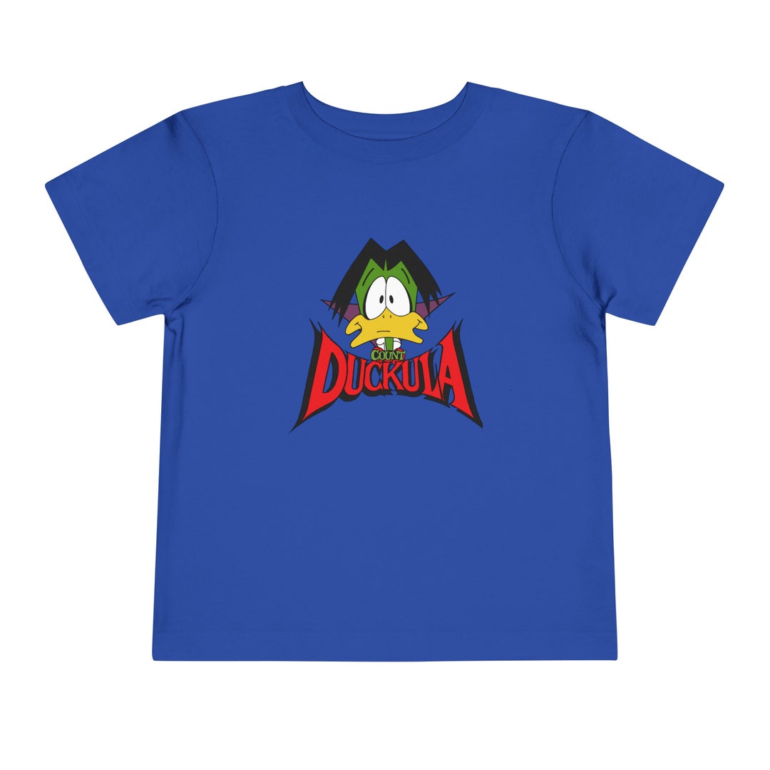 Toddler Count Duckula Vintage Cartoon Short Sleeve Tee - Etsy
