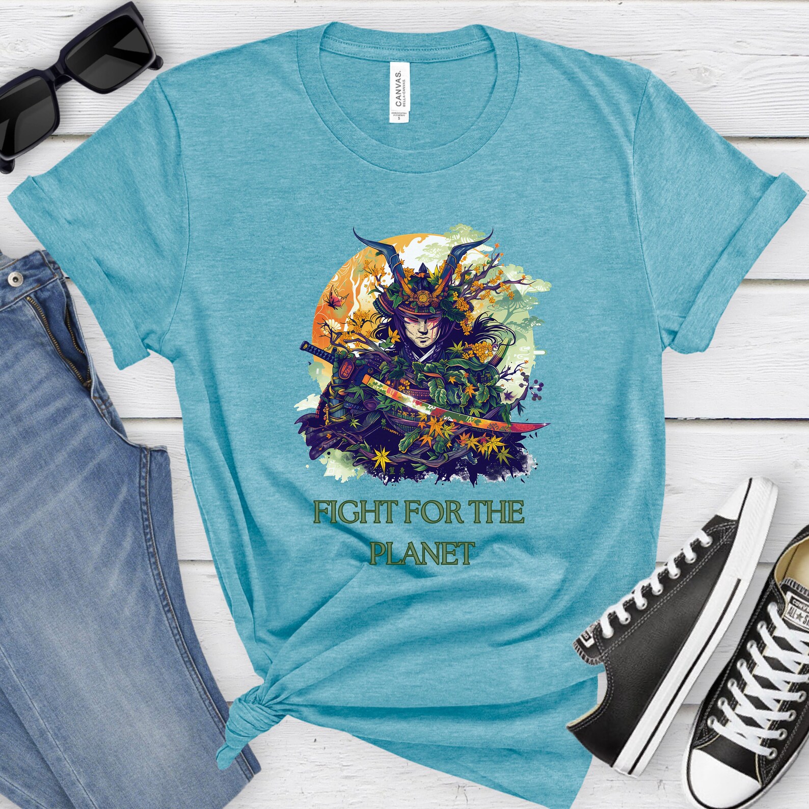 Environmental Warrior T-shirt: Earth Day Activist Tee - Etsy