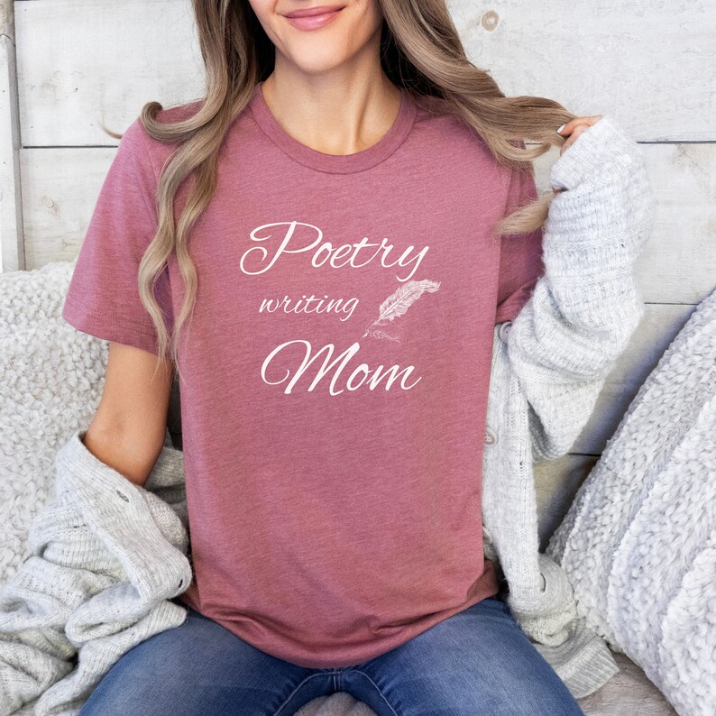 Poetry Writing Mom, Poetry Fan, Poetry Lover, Mom Gift, Mother Gift ...
