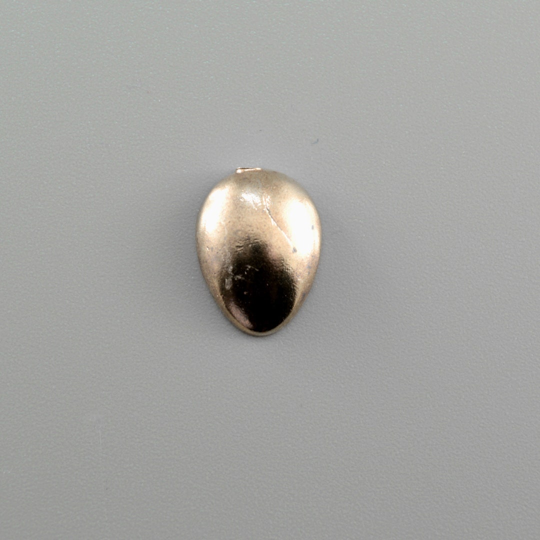 Egg Shaped Silver 2D Casting - Etsy