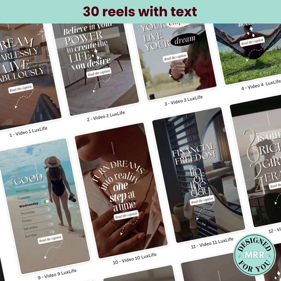 200 Faceless Reels Video Bundle, Digital Marketing, Master Resell ...