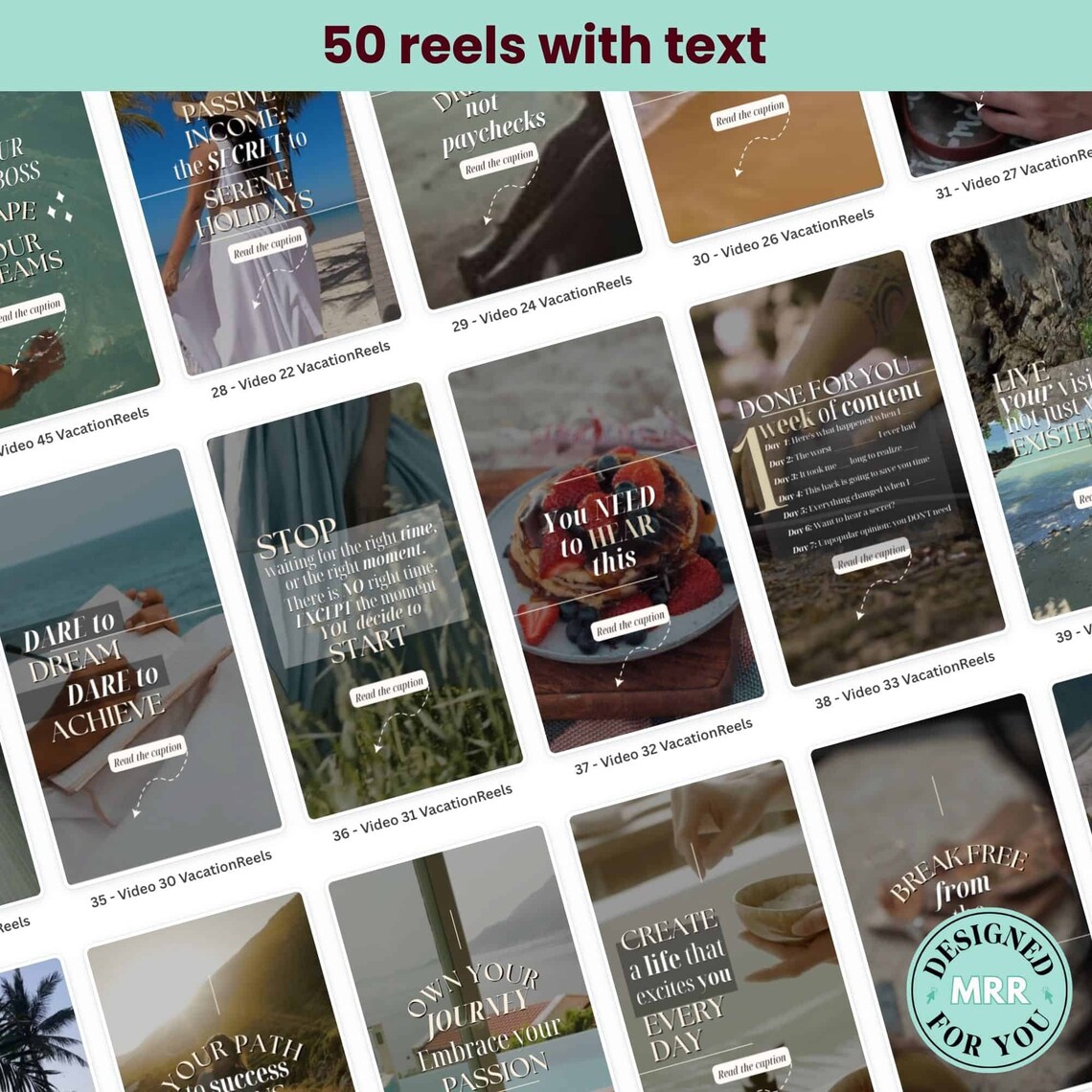 200 Faceless Reels Video Bundle, Digital Marketing, Master Resell ...