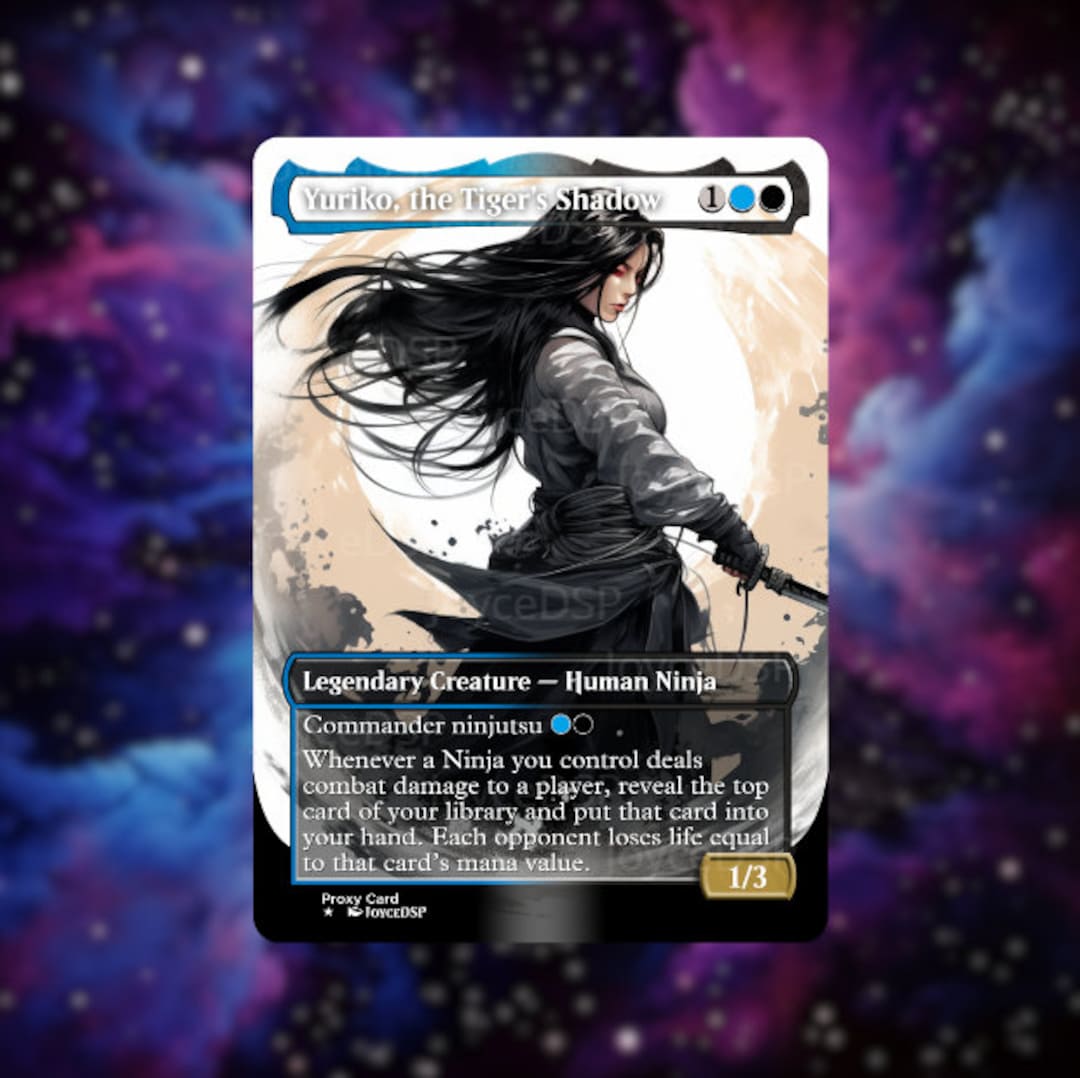 Yuriko, the Tiger's Shadow Magic Proxy - Etsy