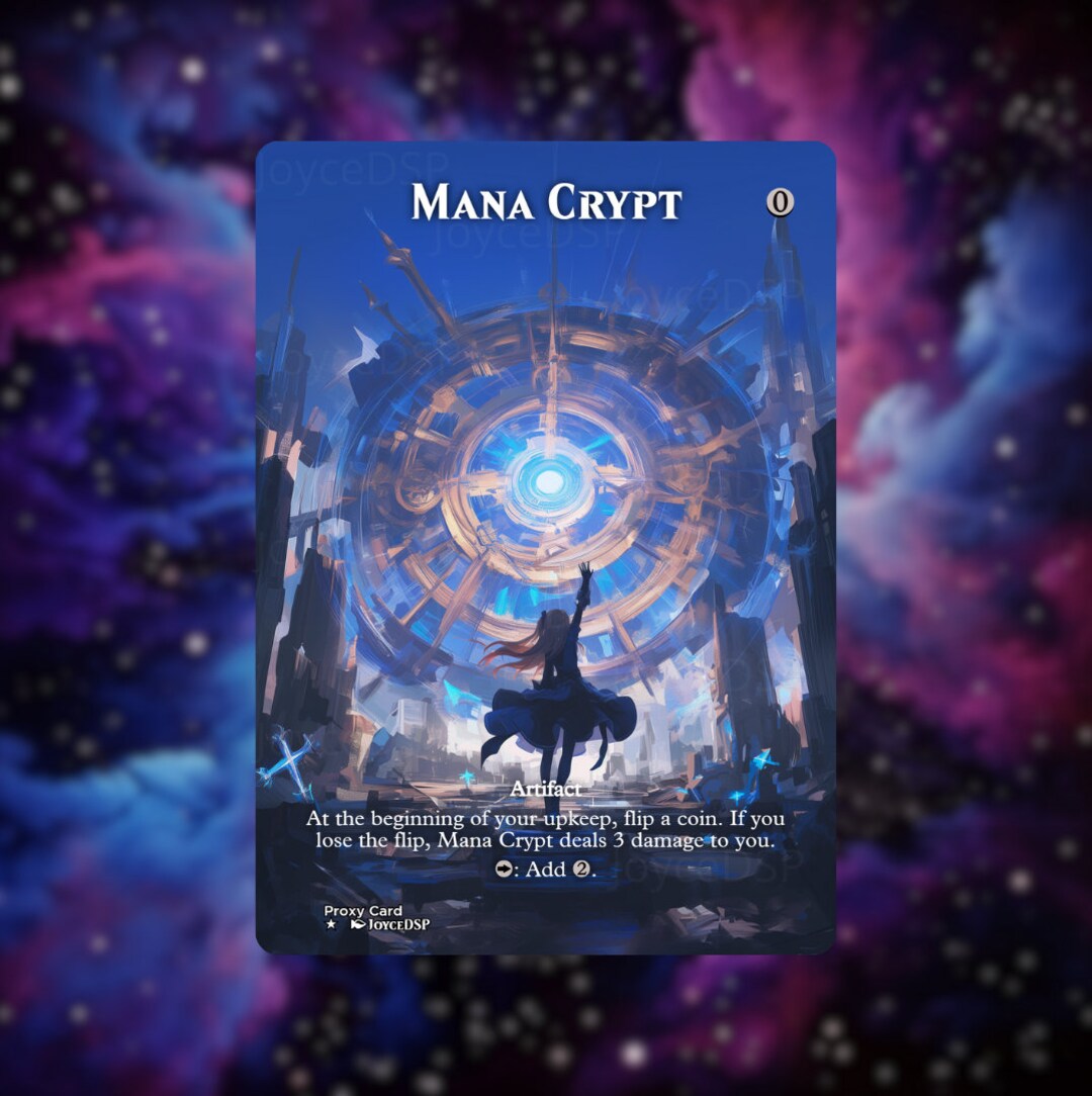 Mana Crypt Magic Proxy - Etsy