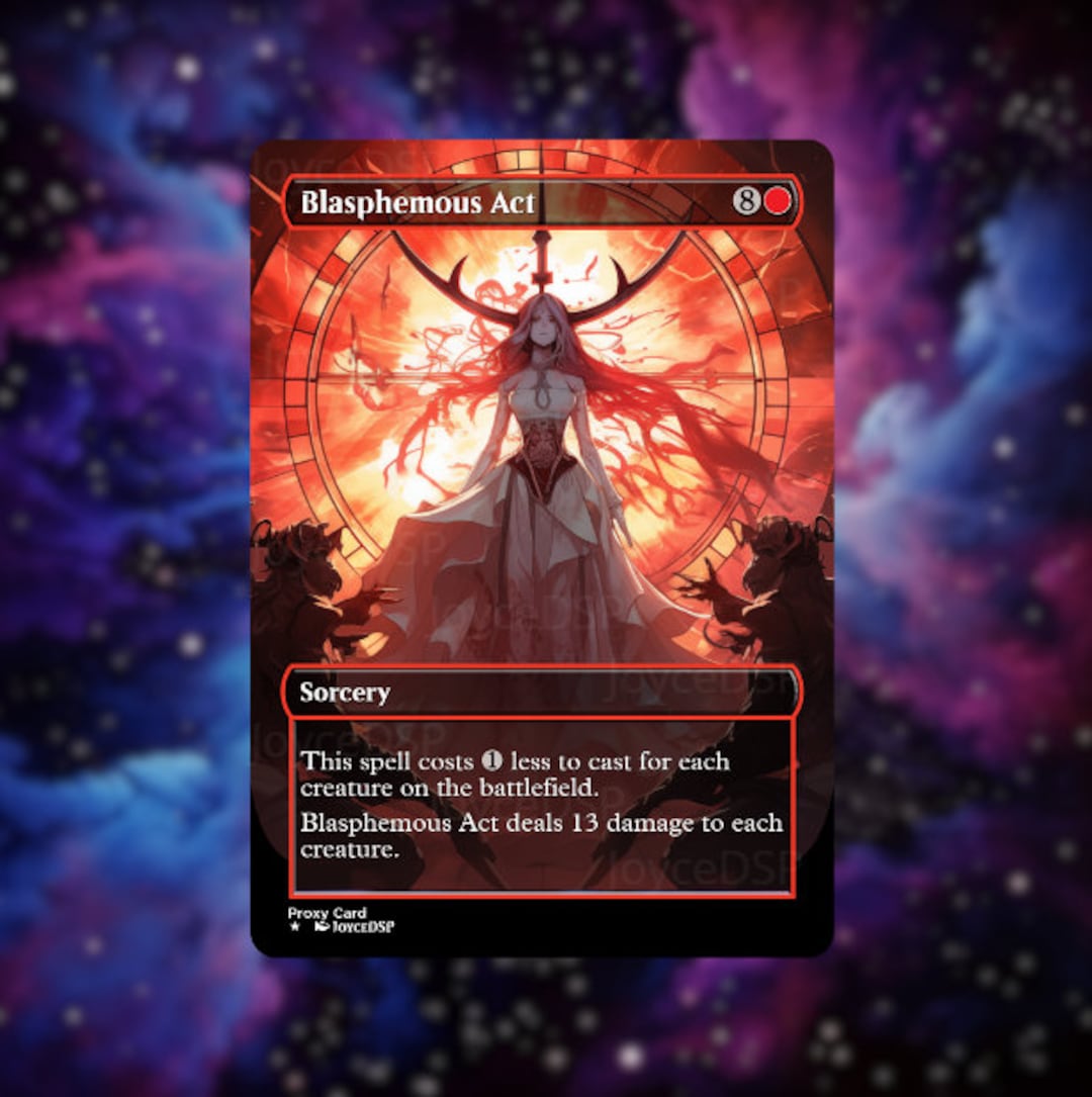 Blasphemous Act Magic Proxy - Etsy
