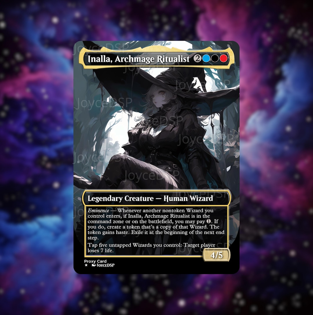 Inalla, Archmage Ritualist Magic Proxy - Etsy
