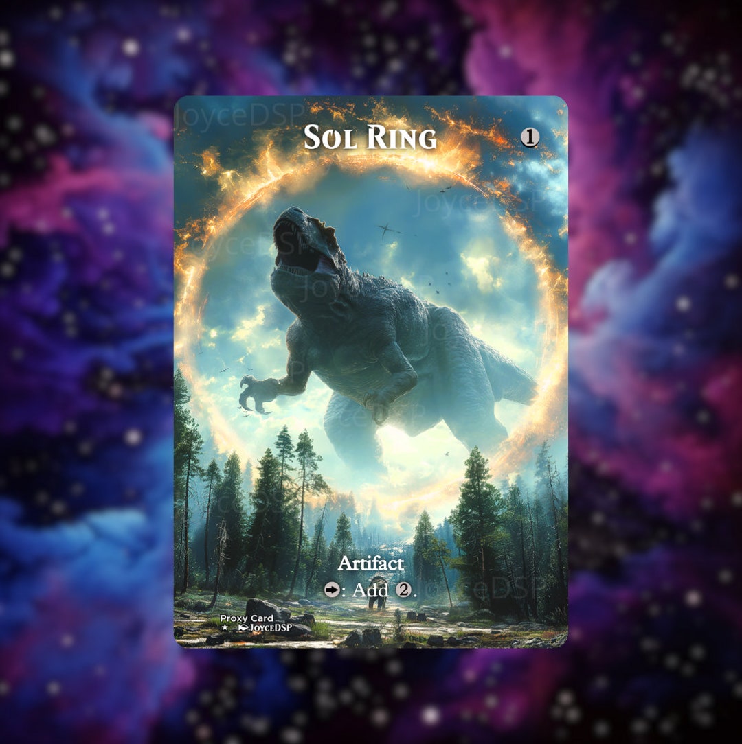 Sol Ring Magic Proxy - Etsy