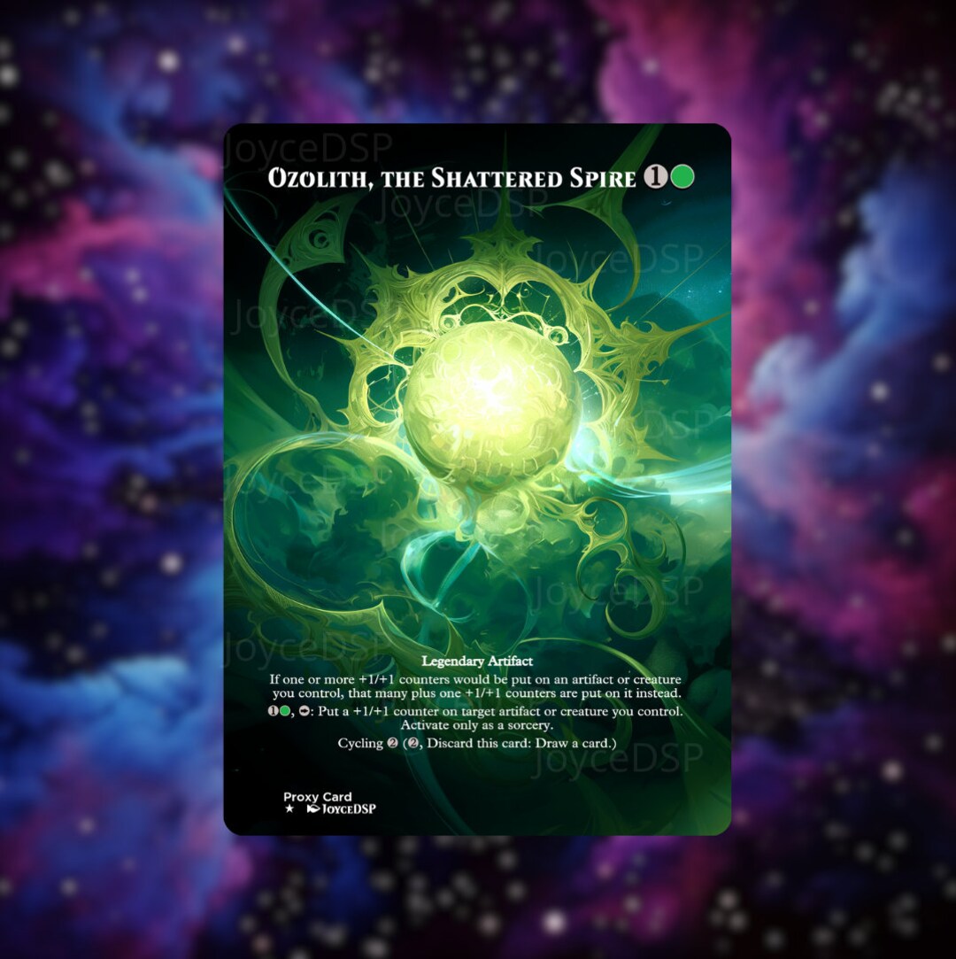 Ozolith, the Shattered Spire Magic Proxy - Etsy