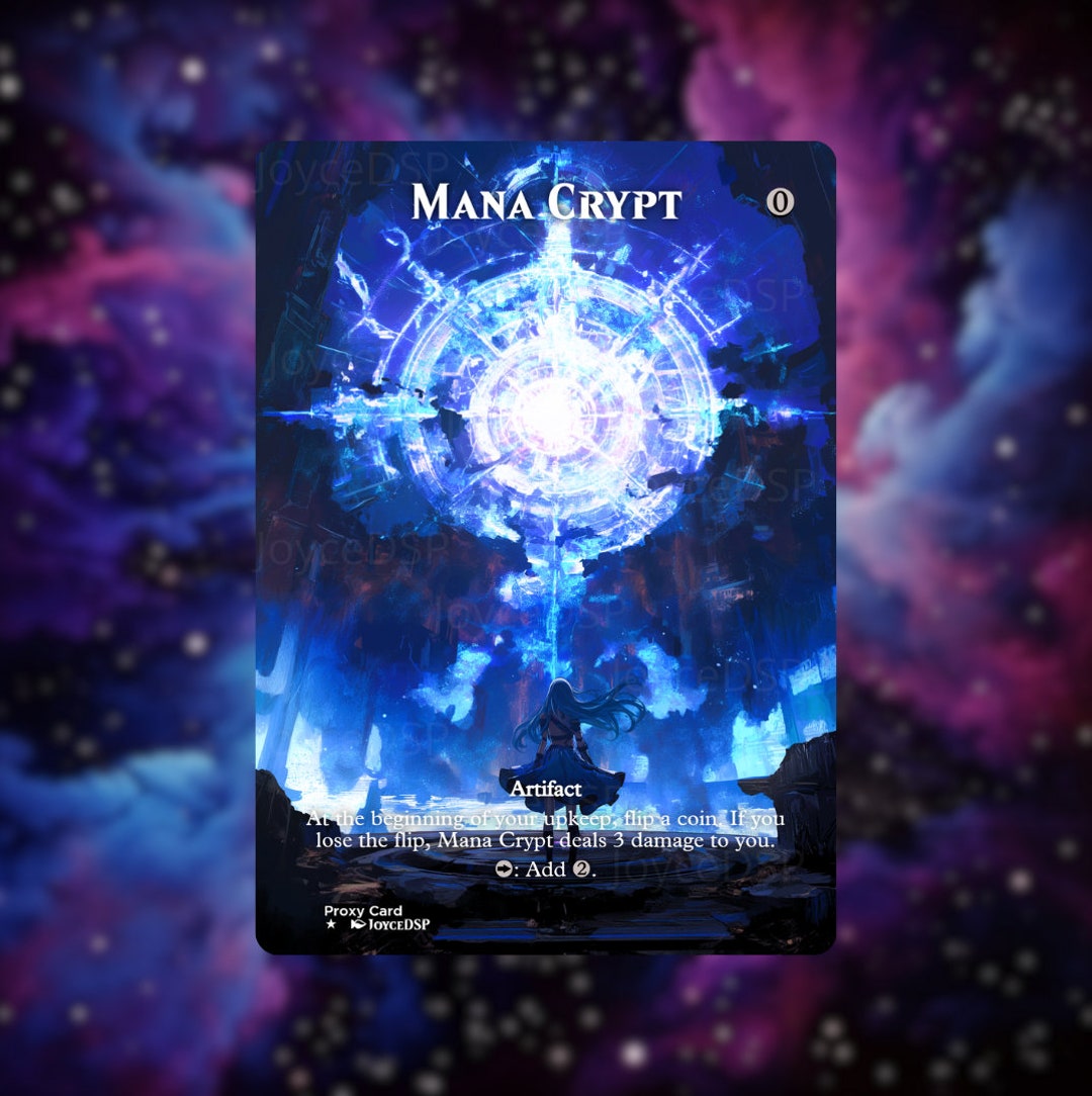 Mana Crypt Magic Proxy - Etsy